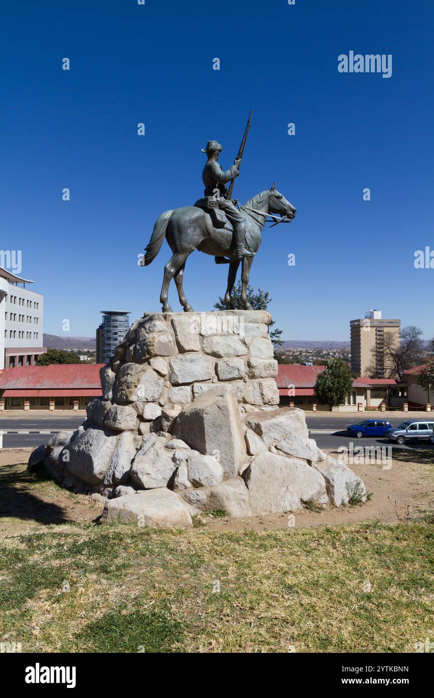 Namibia africa windhoek statue hi-res stock photography and images - Alamy