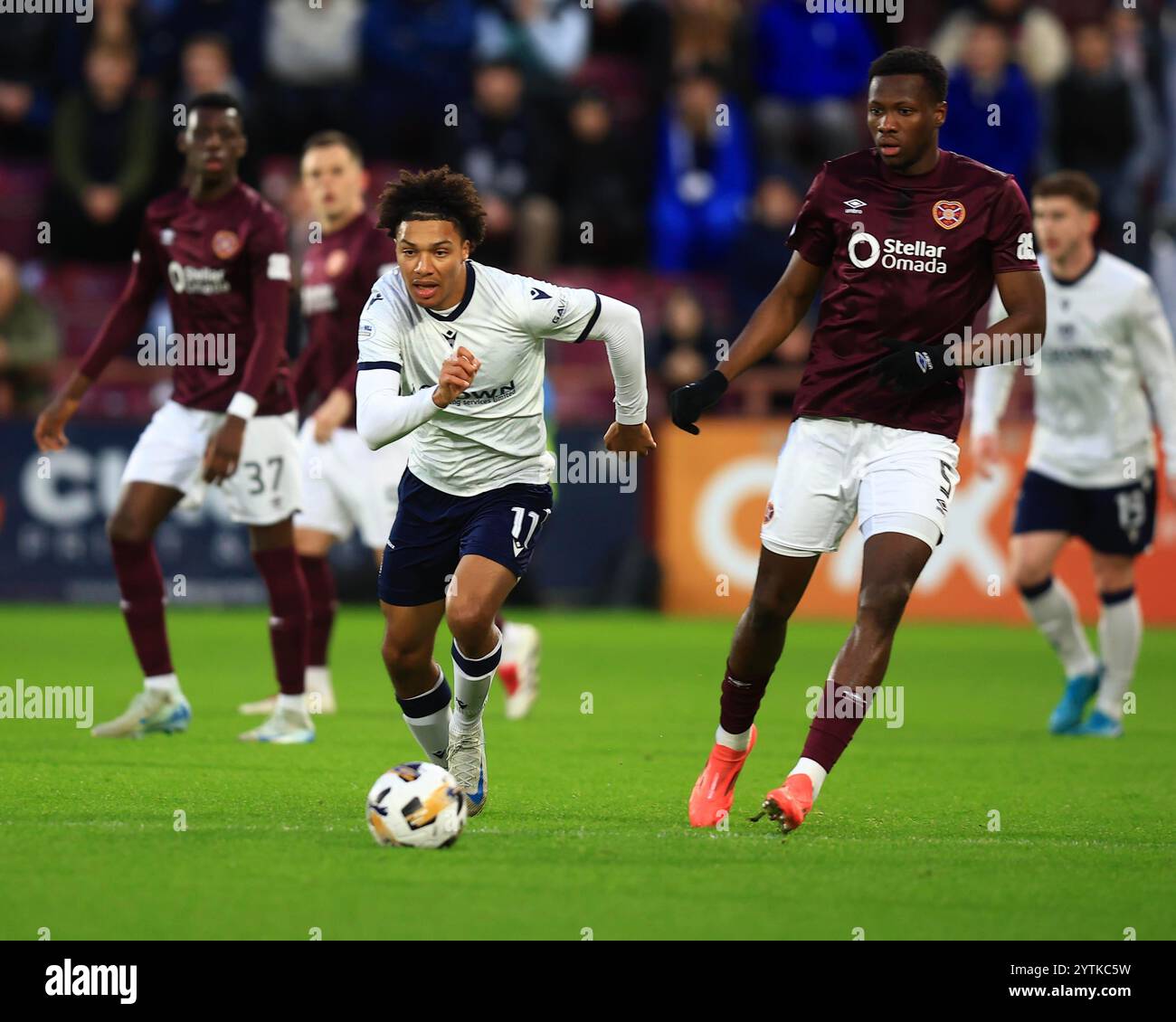 7th December 2024; Tynecastle Park, Edinburgh, Scotland: Scottish ...