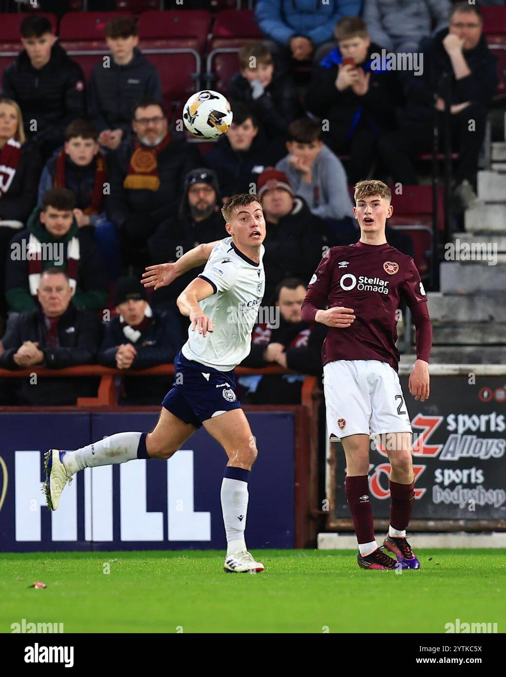 7th December 2024; Tynecastle Park, Edinburgh, Scotland: Scottish ...