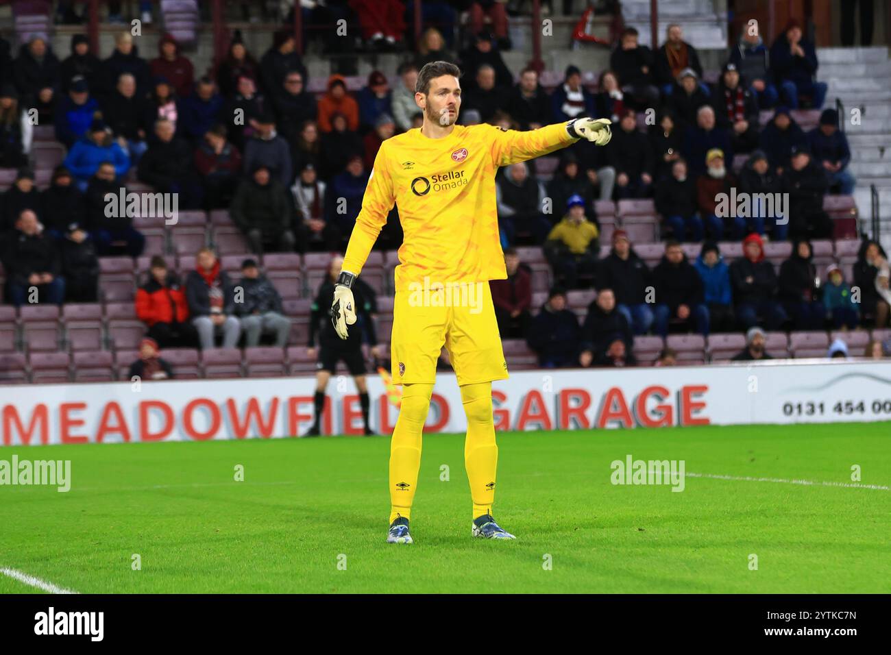 7th December 2024; Tynecastle Park, Edinburgh, Scotland: Scottish ...