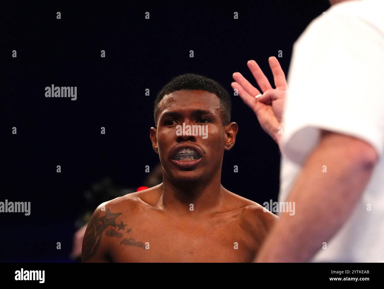 Andreas Navarrete against Royston Barney-Smith (not pictured) at the ...