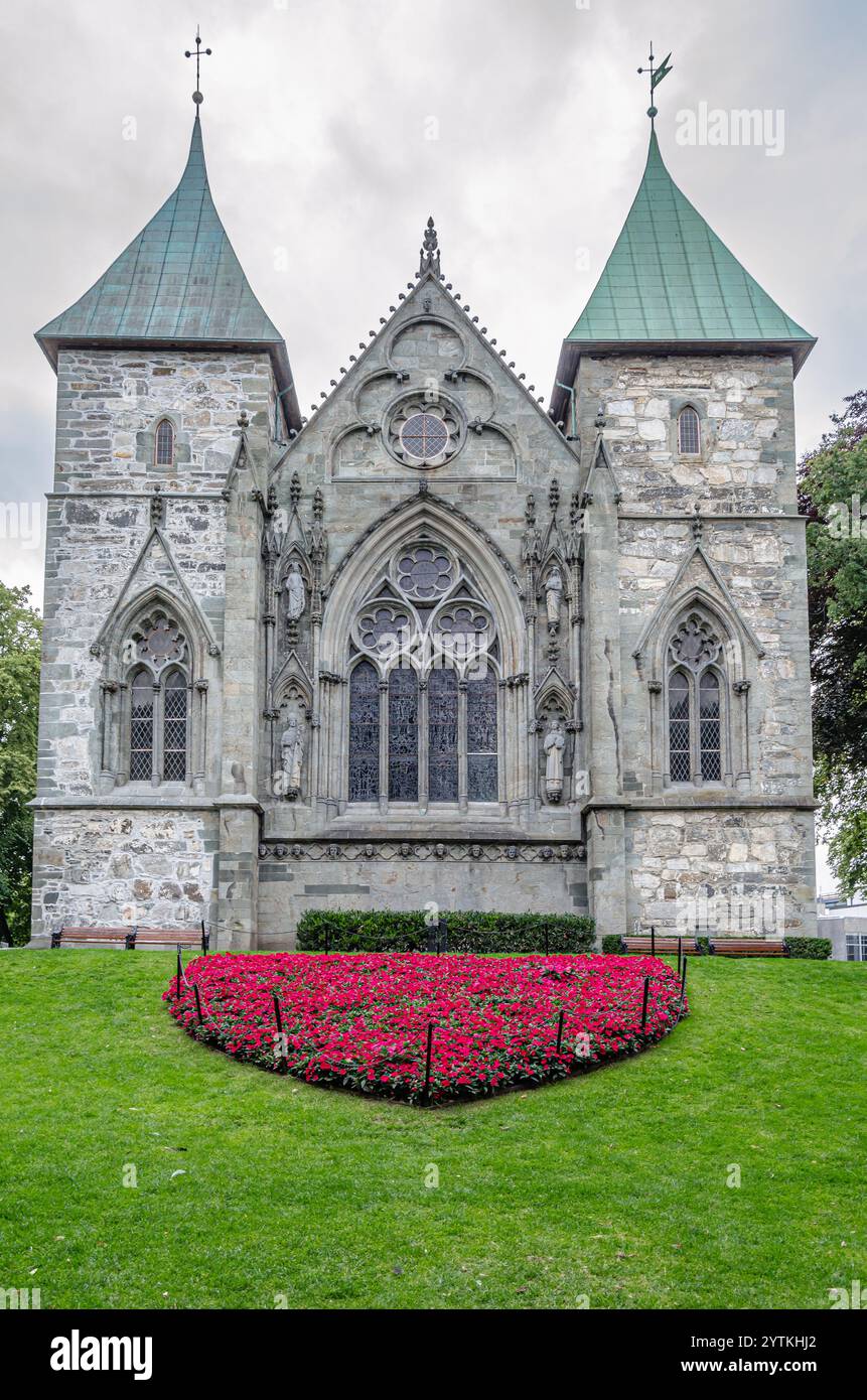 Stavanger Cathedral, Norway´s oldest cathedral, completed in 1150 ...