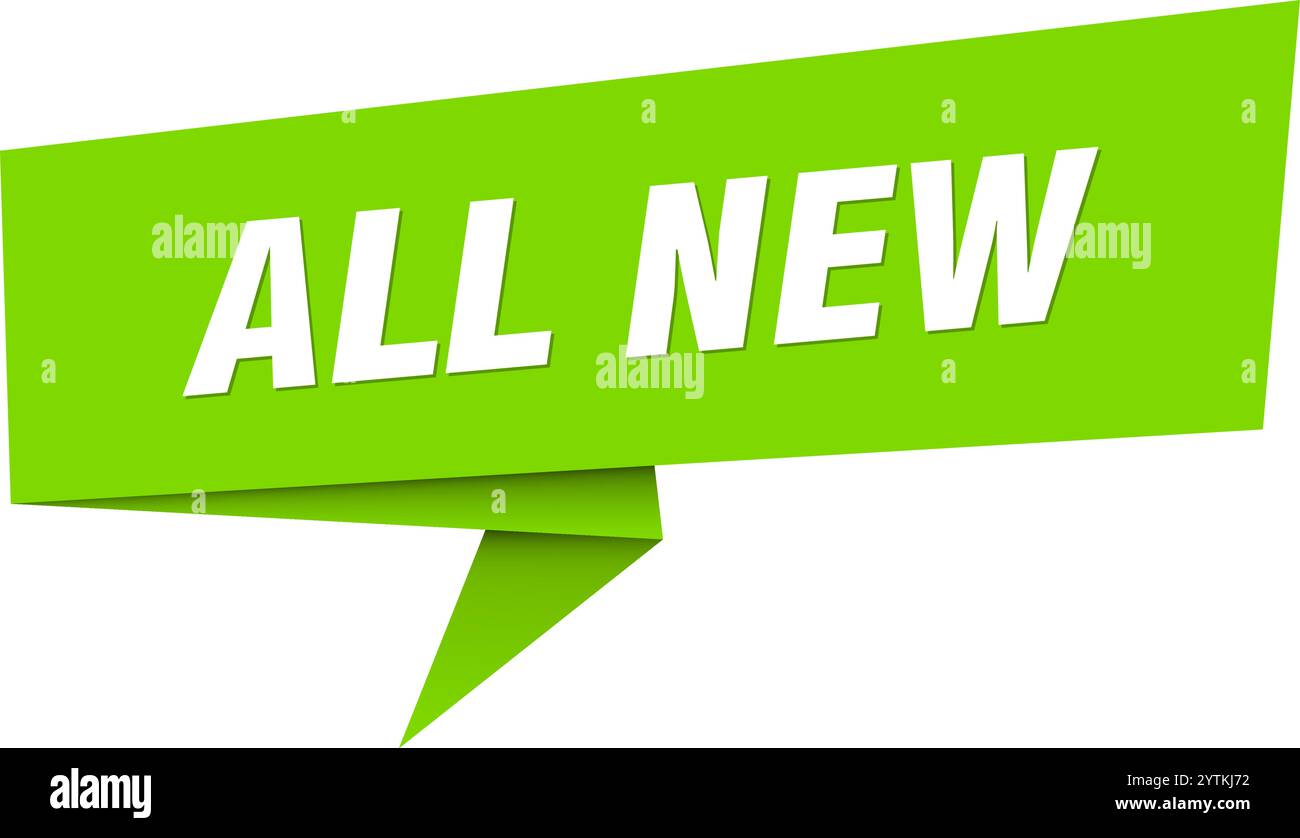all new banner. all new speech bubble, label, sticker, ribbon, sign ...
