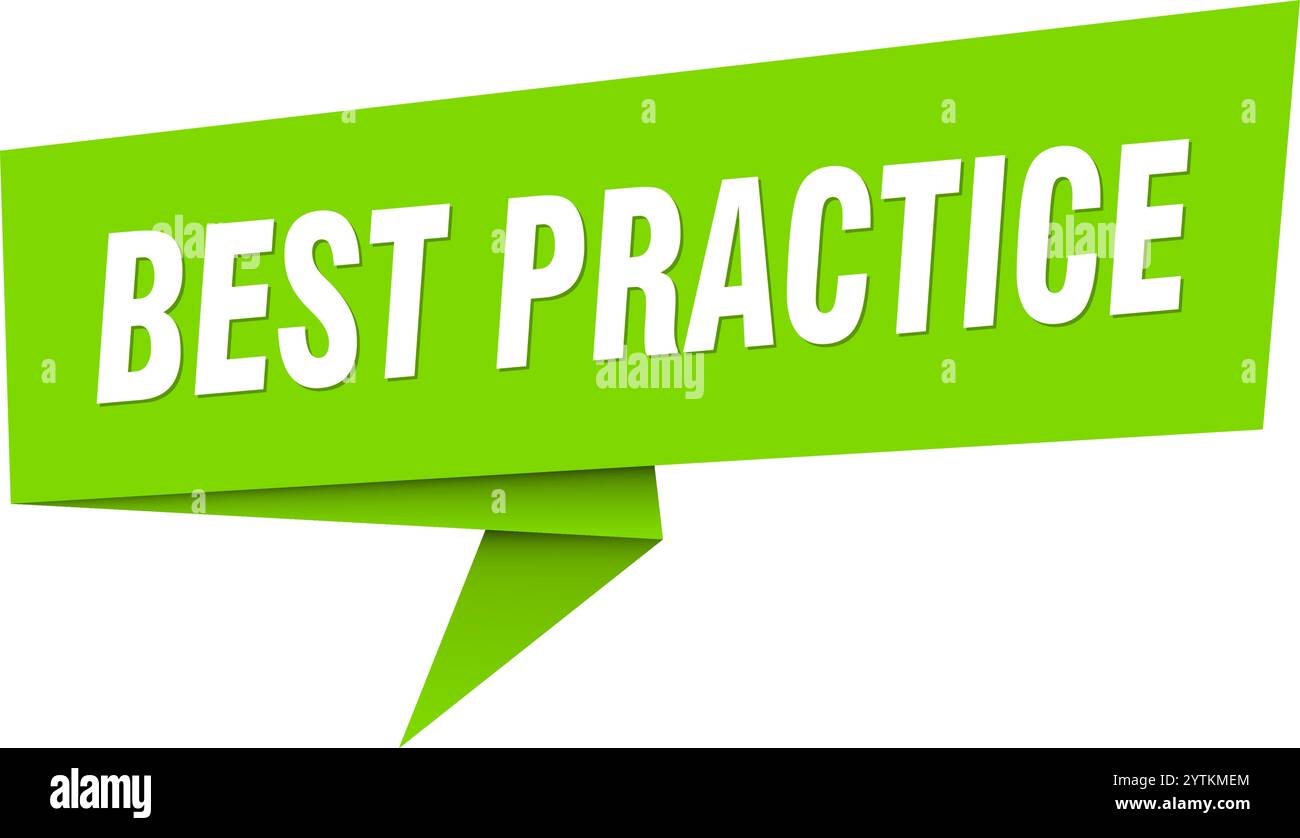 best practice banner. best practice speech bubble, label, sticker ...