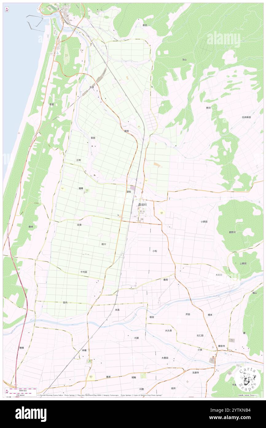 Yuza-eki, Akumi-gun, JP, Japan, Yamagata, N 39 0' 57'', N 139 54' 18 ...