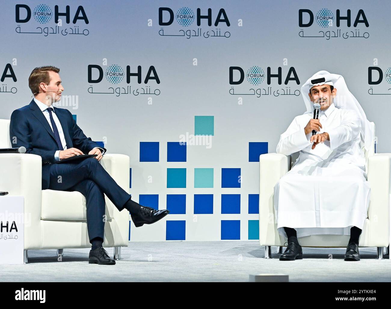 DOHA FORUM 2024 Qatar s Energy Minister and CEO of QatarEnergy, Saad ...
