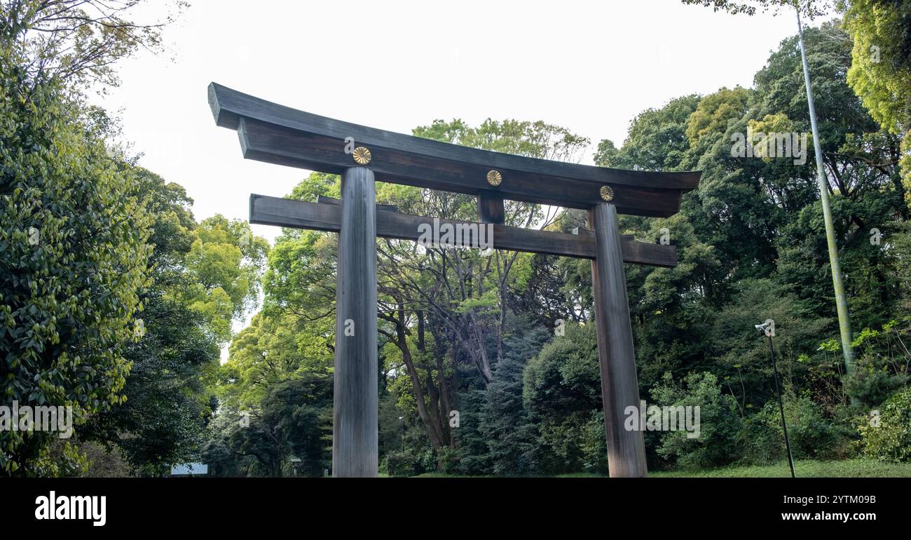 Japanese torii gate cloud hi-res stock photography and images - Alamy