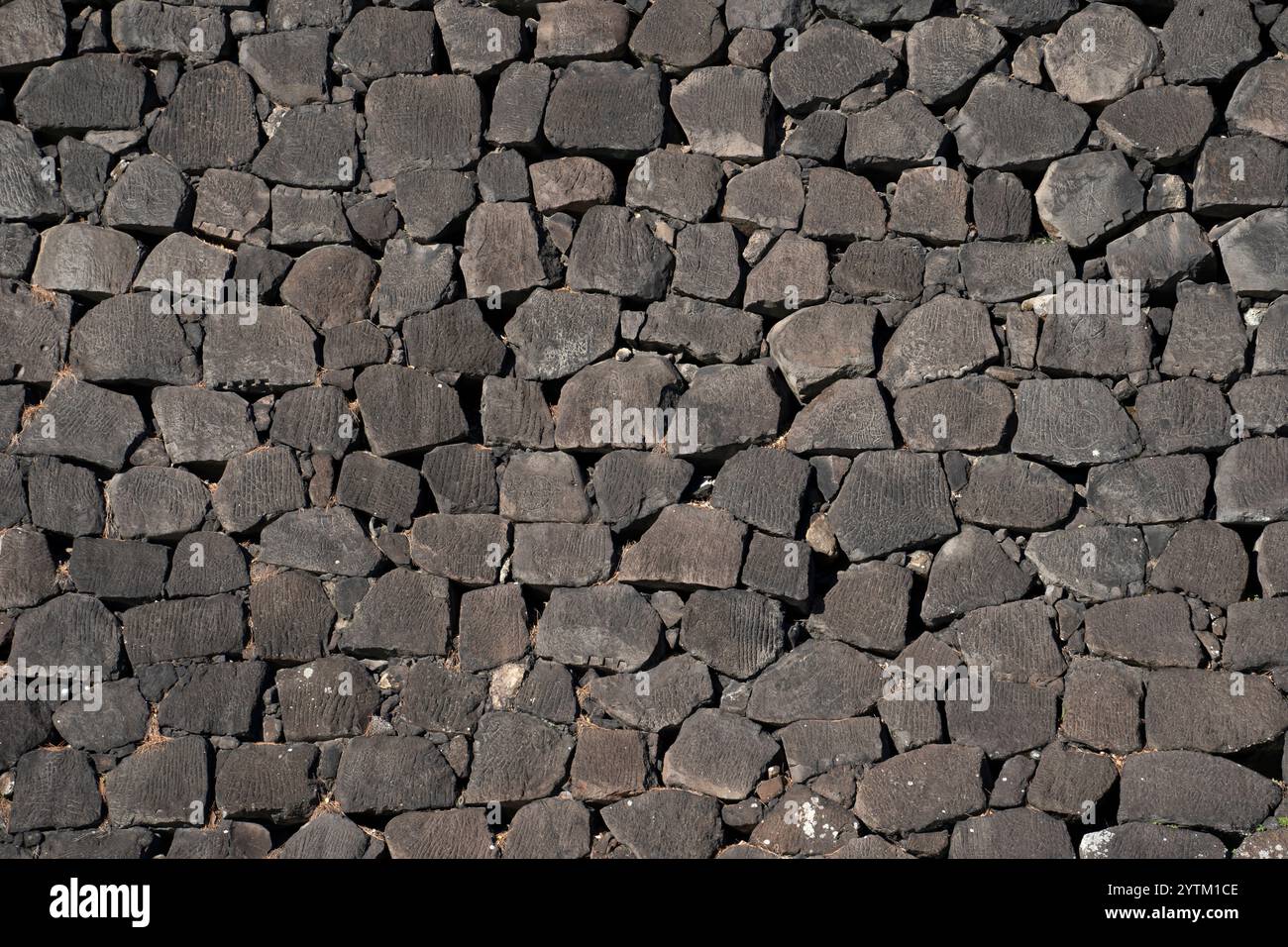 Stone texture of the wall of Imperial Palace in Tokyo, Japan. Imperial ...