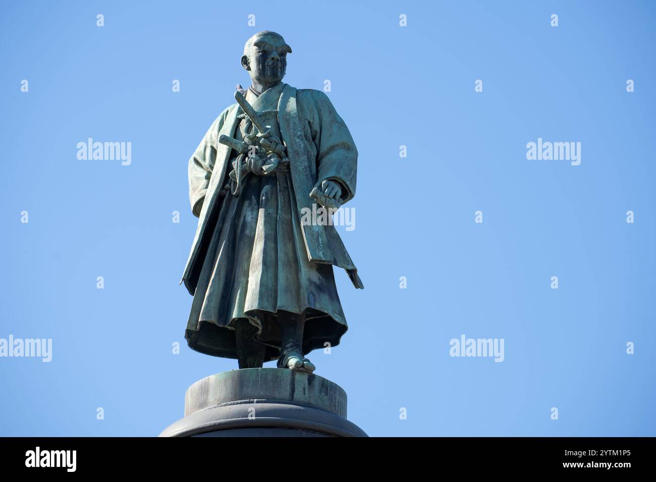 Statue of Omura Masujiro, Vice Minister of War in Yasukuni-jinja Shrine ...