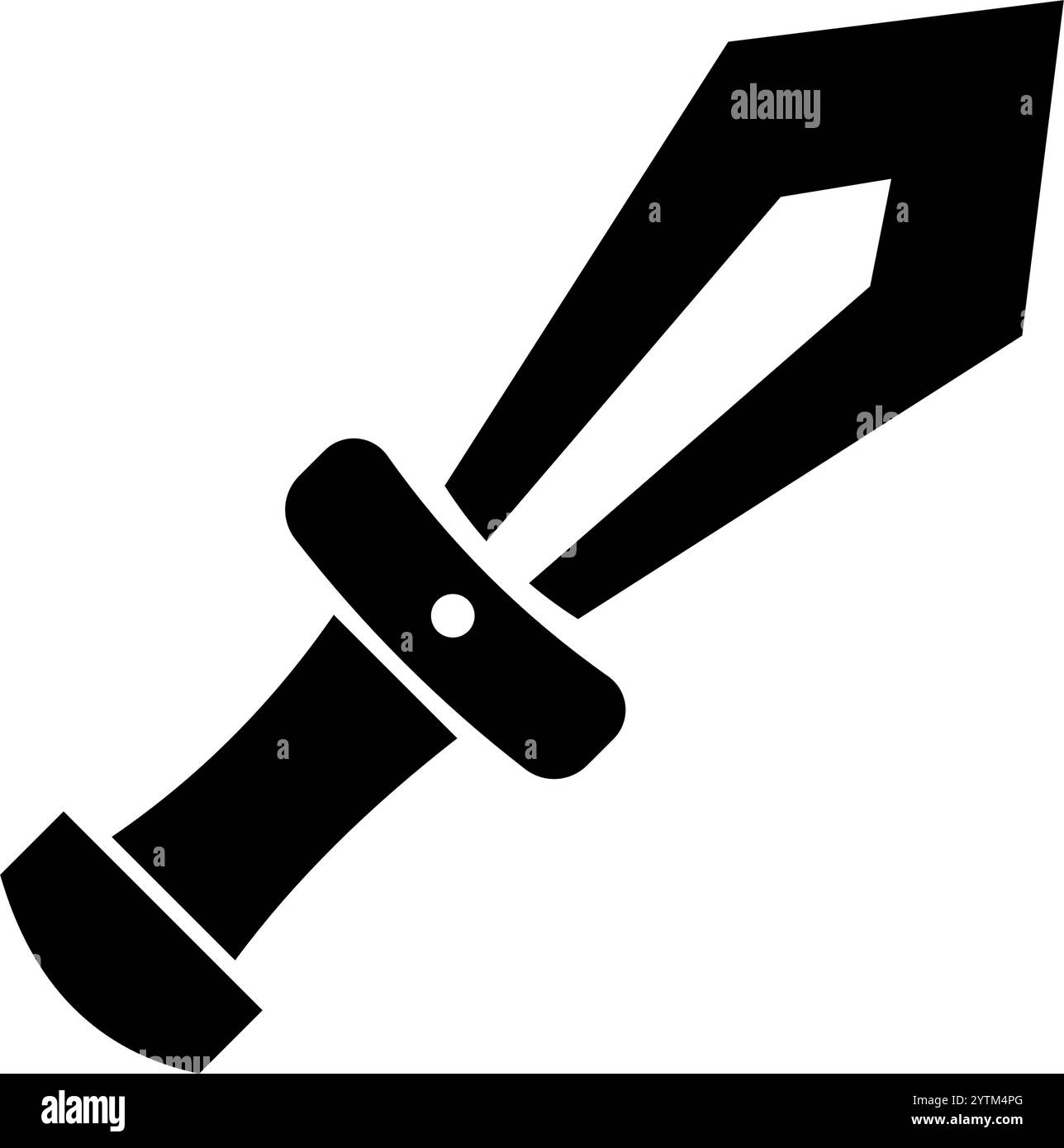 sword - vector icon Stock Vector Image & Art - Alamy