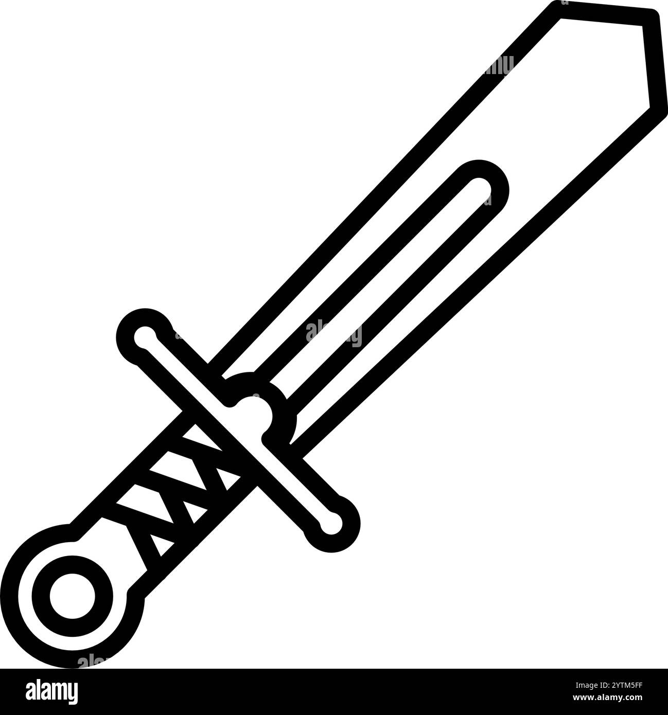 Fencing sword cut Stock Vector Images - Alamy