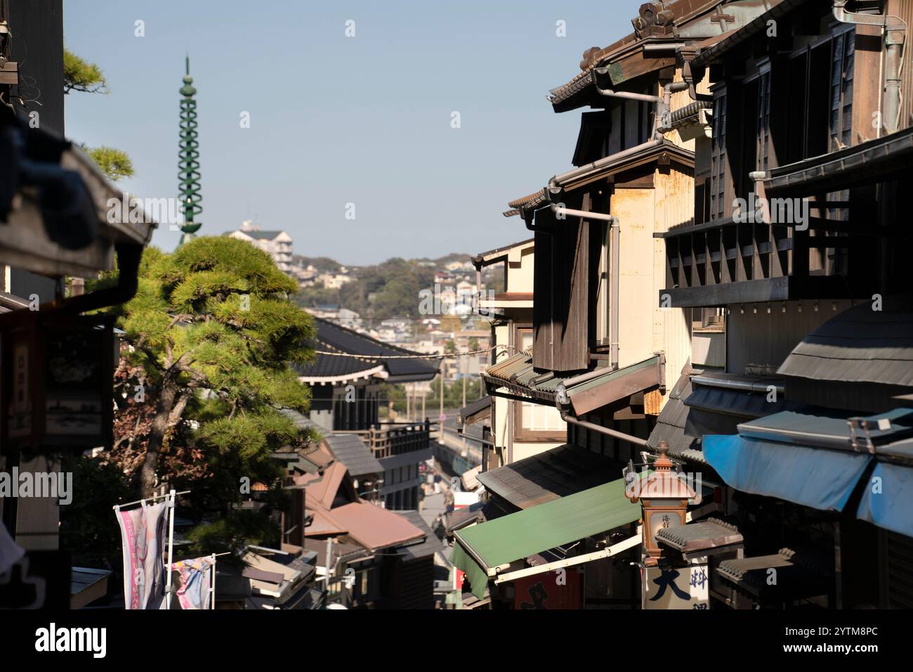 Enoshima shrine at Enoshima Island in Fujisawa, Kanagawa, Japan ...