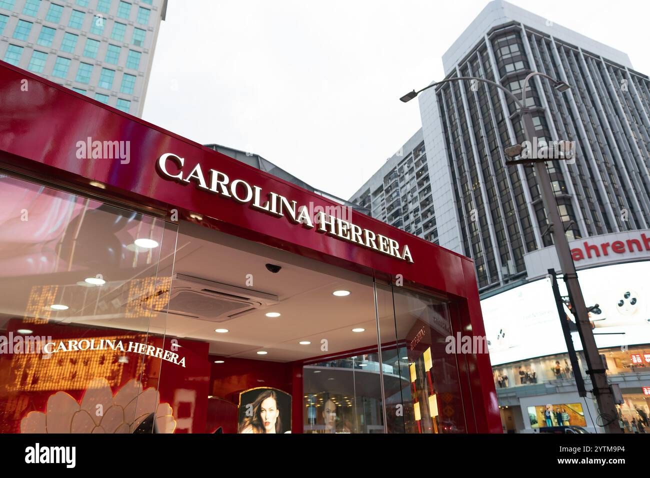 KUALA LUMPUR, MALAYSIA - NOVEMBER 08, 2023: Carolina Herrera pop-up ...