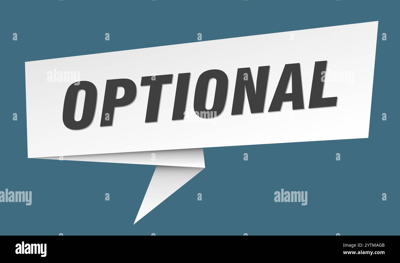 optional banner. optional speech bubble, label, sticker, ribbon, sign ...