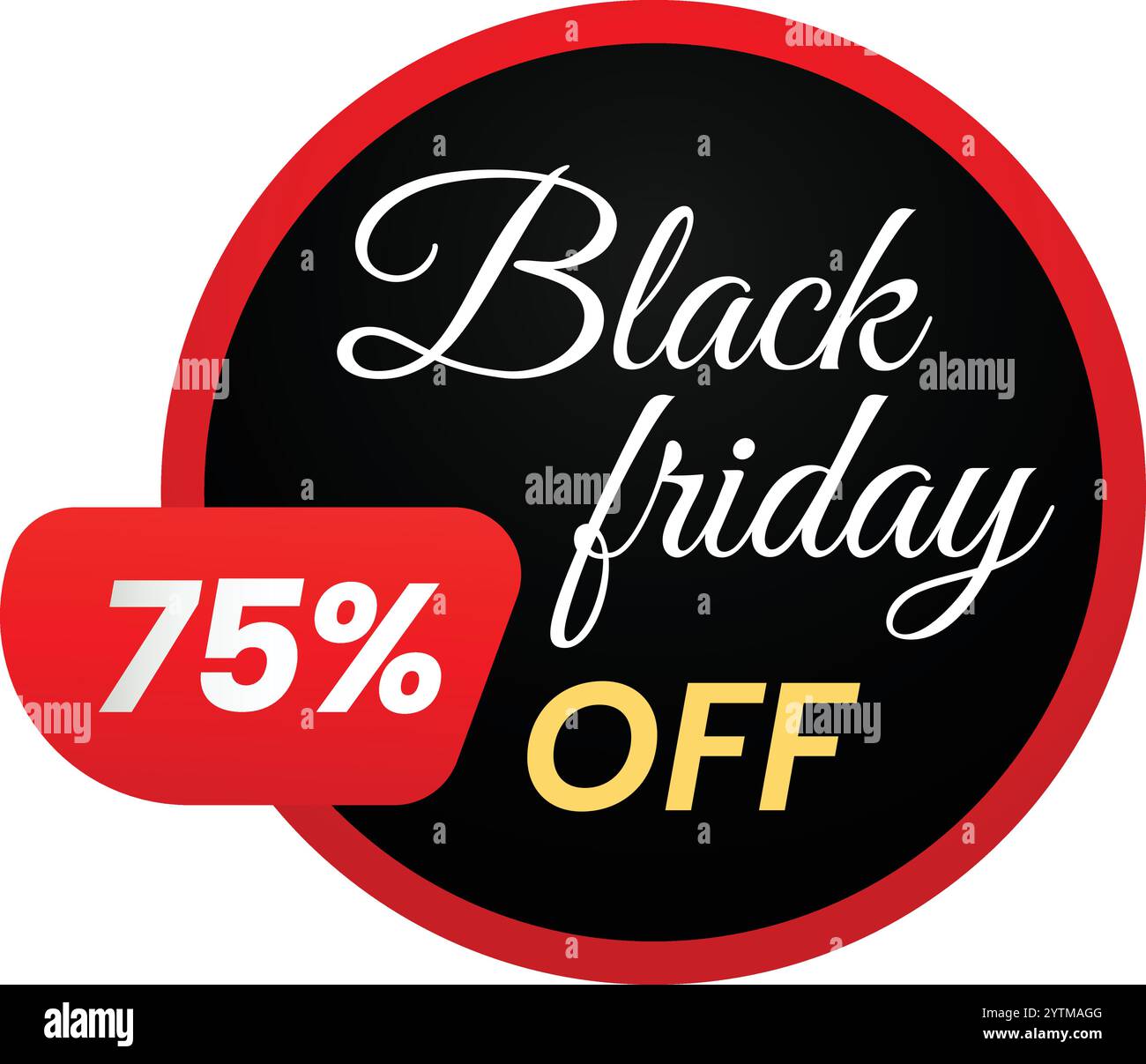 Red seventy five percent Stock Vector Images - Alamy