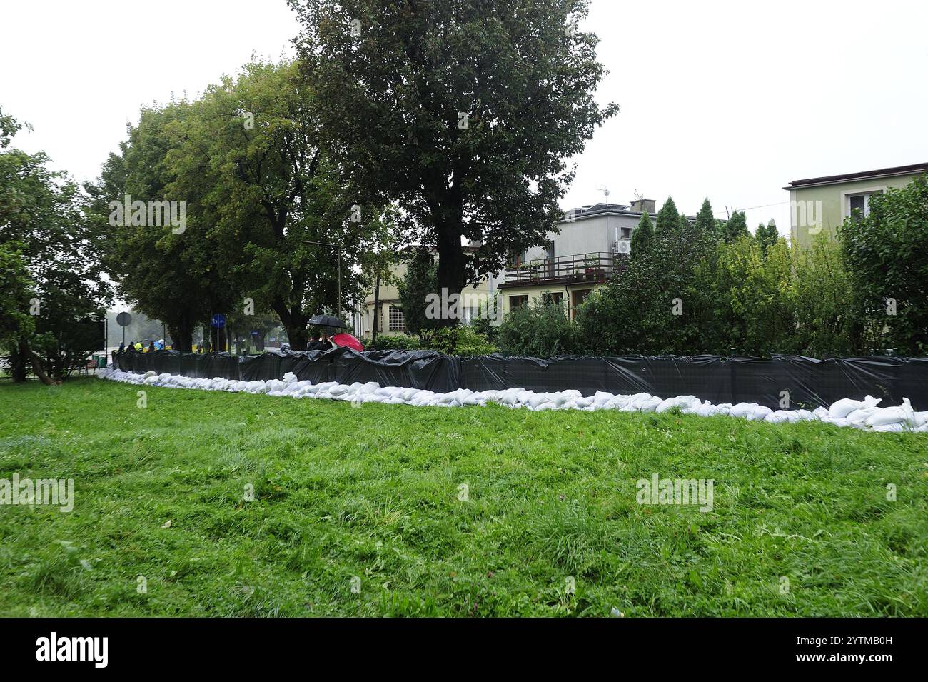 Swidnica, Dolny Slask, Polska,flood disaster, flood, Bystrzyca river ...