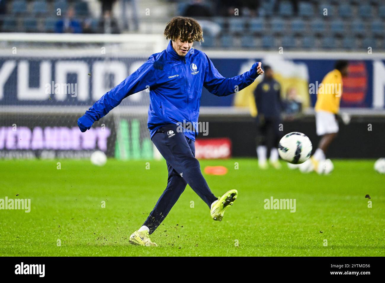 Liege, Belgium. 07th Dec, 2024. Gent's Franck Surdez pictured before a ...