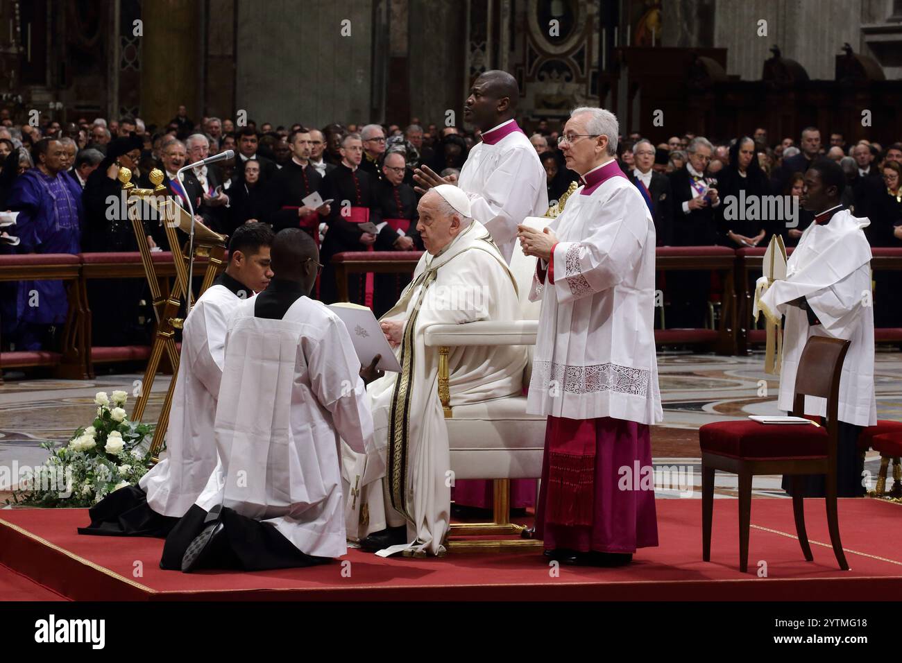 December 7, 2024 - POPE FRANCIS appoints 21 new Cardinals during a ...