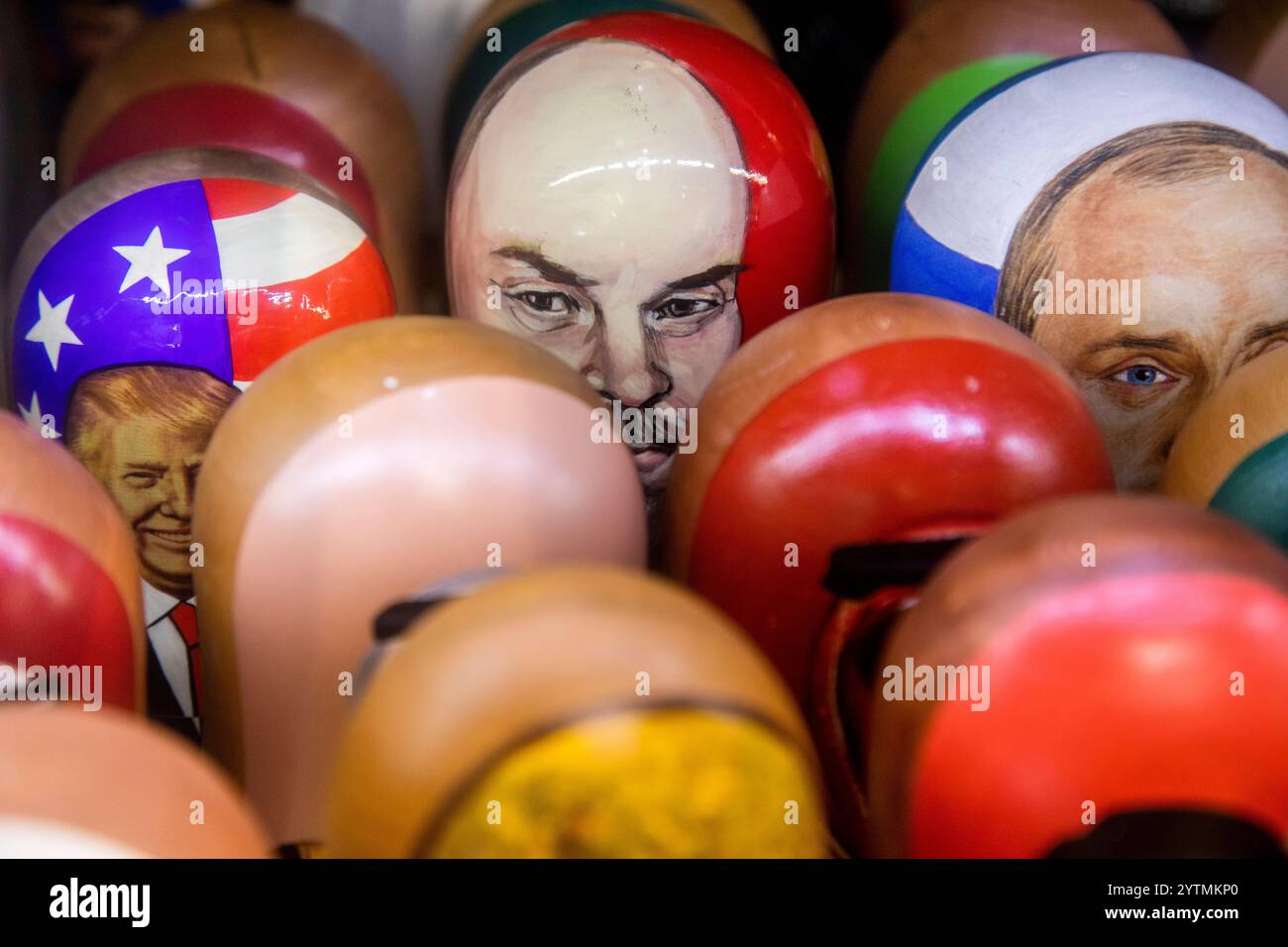 Moscow, Russia. 7th December, 2024. Russian traditional toys ...