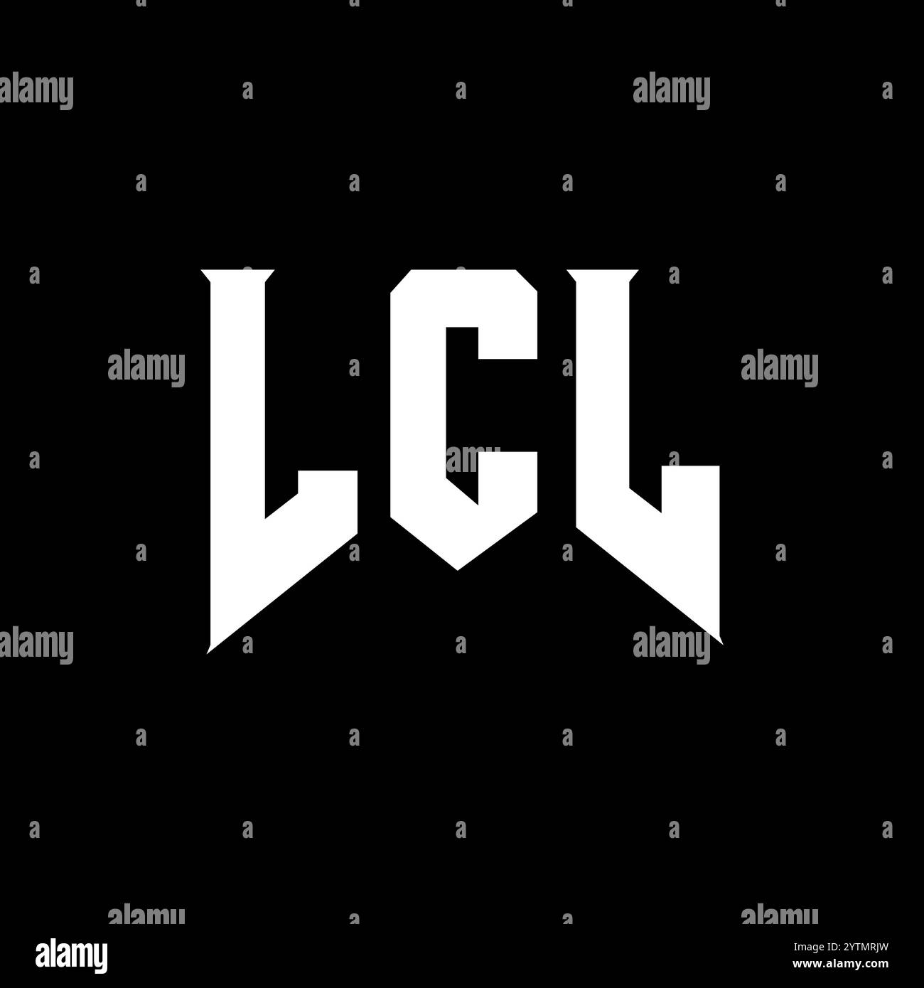 LCL letter logo design for technology company. LCL logo design black ...