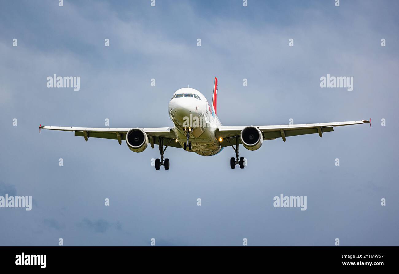 Zurich, Switzerland, 12th Jul 2024: An Airbus A319-112 from Chair ...