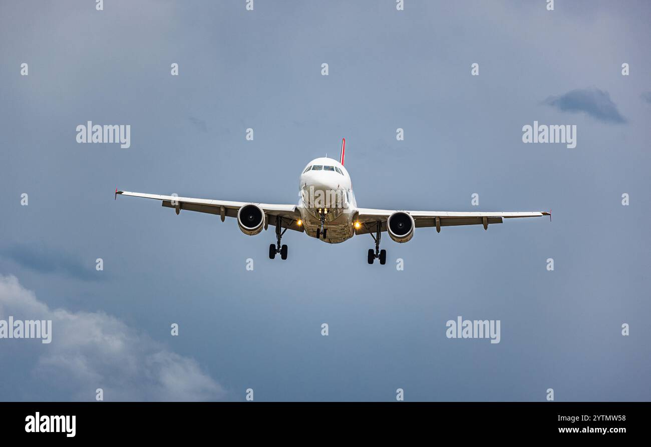 Zurich, Switzerland, 12th Jul 2024: An Airbus A319-112 from Chair ...
