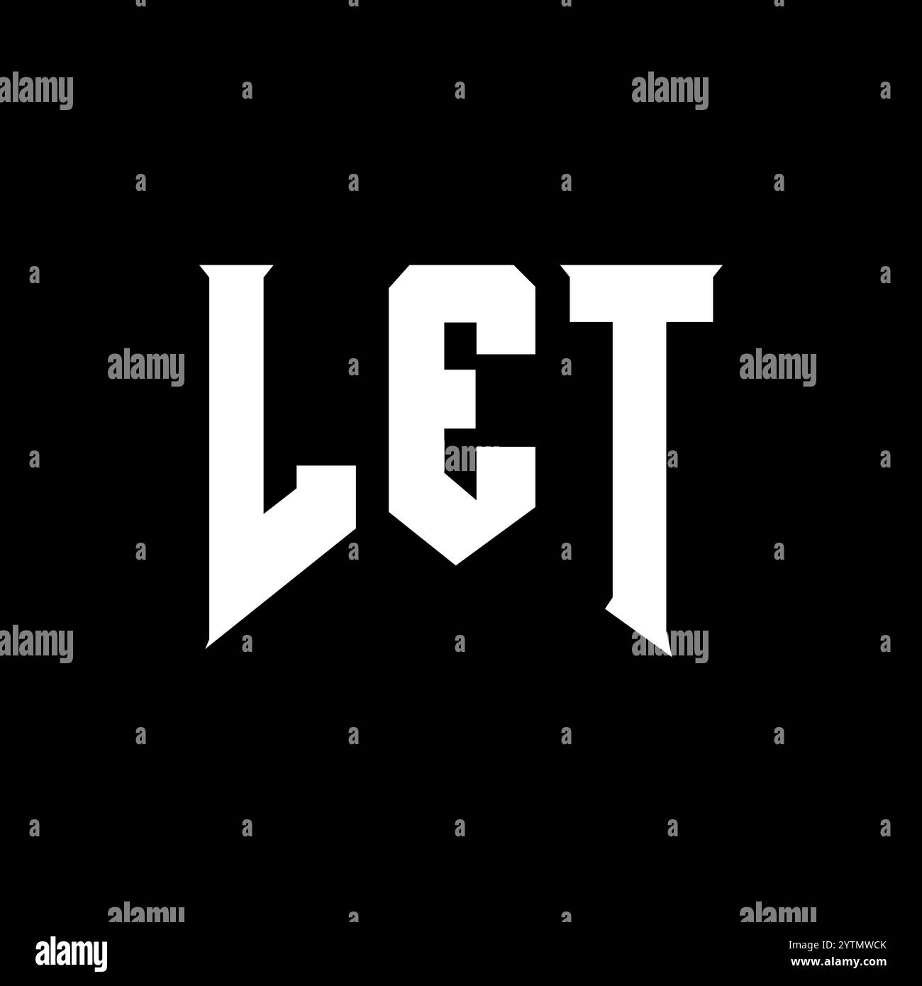 Let alphabet Stock Vector Images - Alamy
