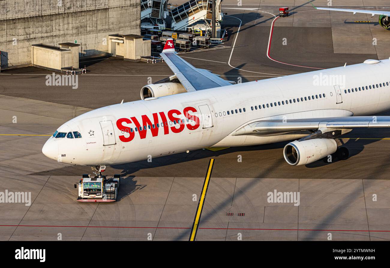 Zurich, Switzerland, 4th Aug 2024: A Swiss International Airlines ...