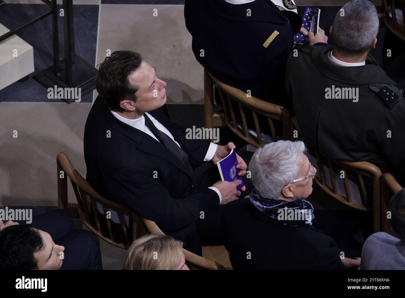 Elon Musk attends the formal reopening of France's iconic Notre Dame ...