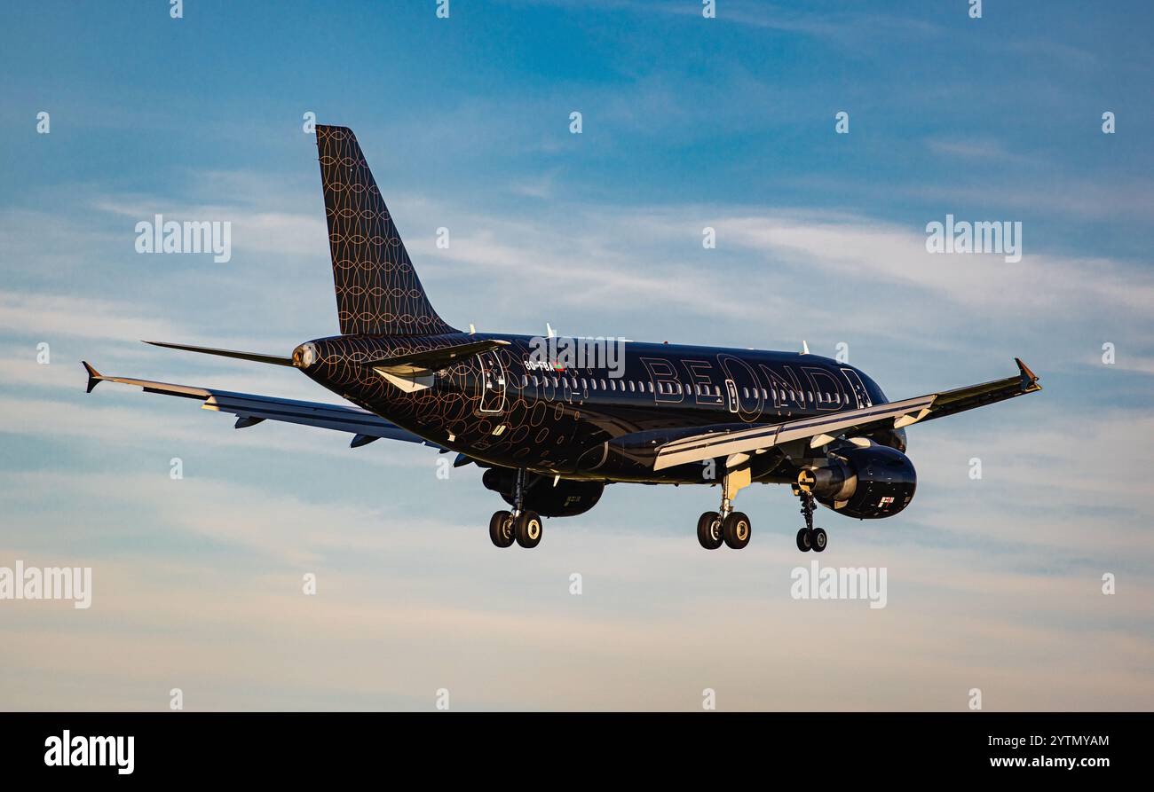 Zurich, Switzerland, 6th Sep 2024: An Airbus A319-111 from BeOnd is on ...
