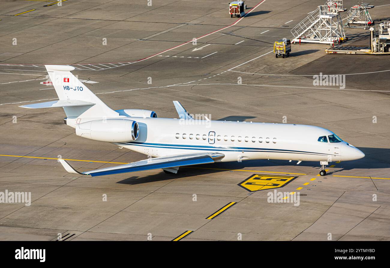 Zurich, Switzerland, 4th Aug 2024: A Dassault Falcon 7X from CAT ...