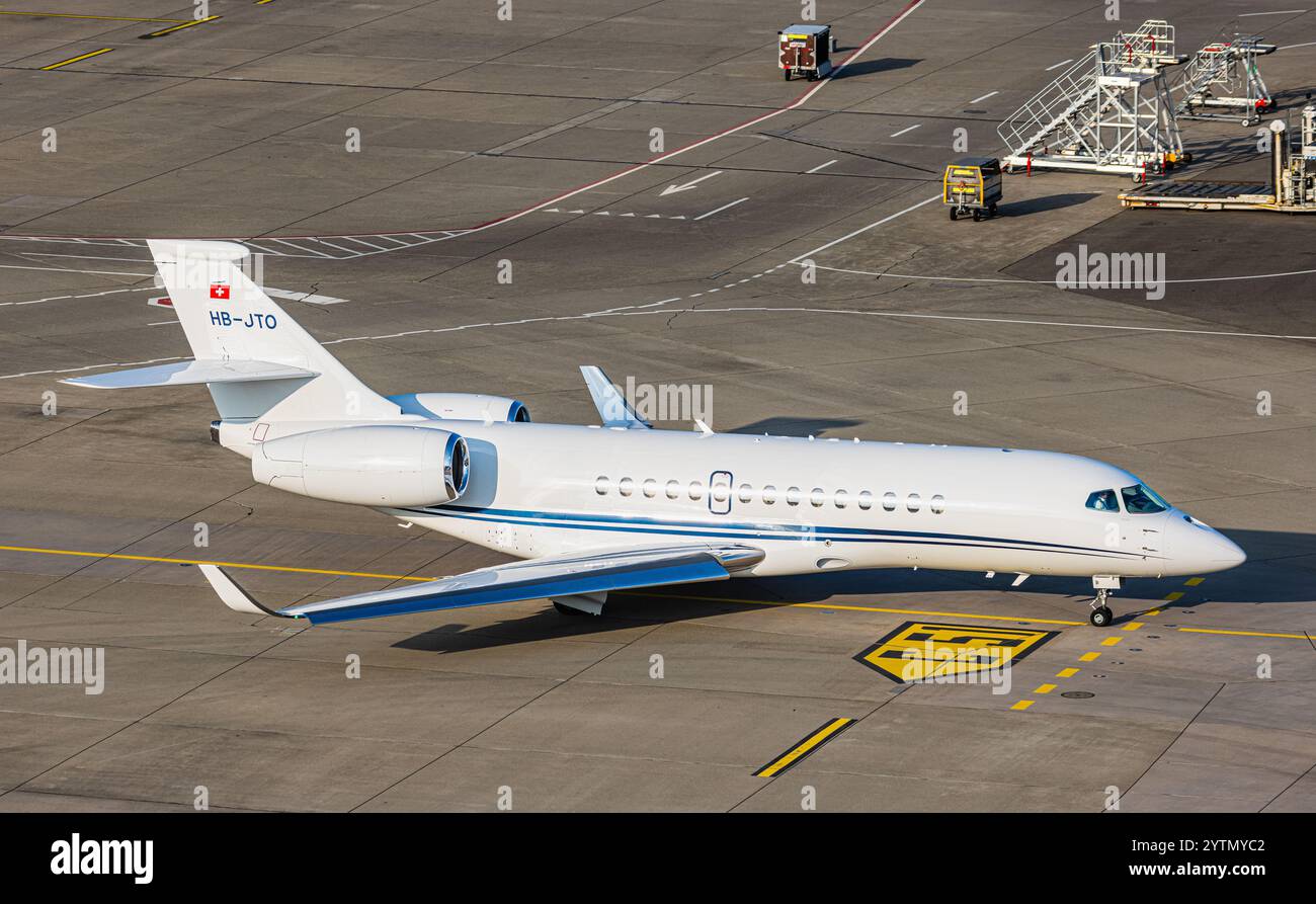 Zurich, Switzerland, 4th Aug 2024: A Dassault Falcon 7X from CAT ...