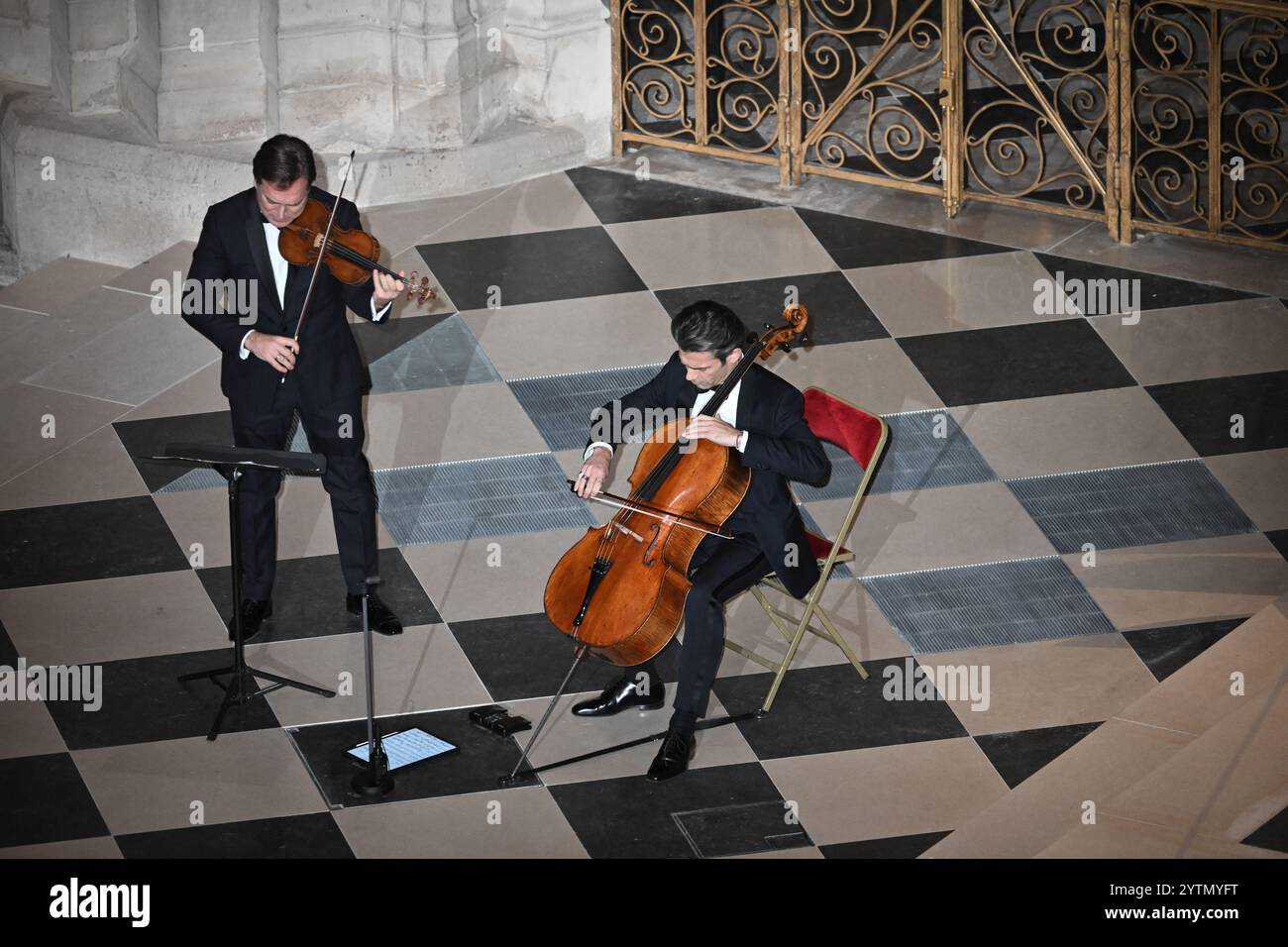 Paris, France. 07th Dec, 2024. French Violinist Renaud Capucon and his ...