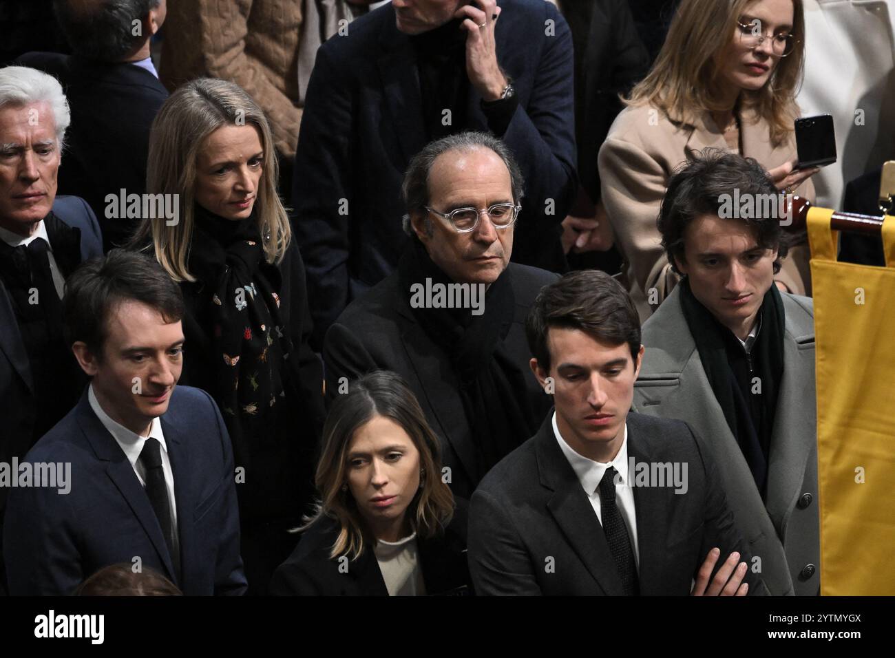 Paris, France. 07th Dec, 2024. Delphine Arnault, Xavier Niel, Antoine ...