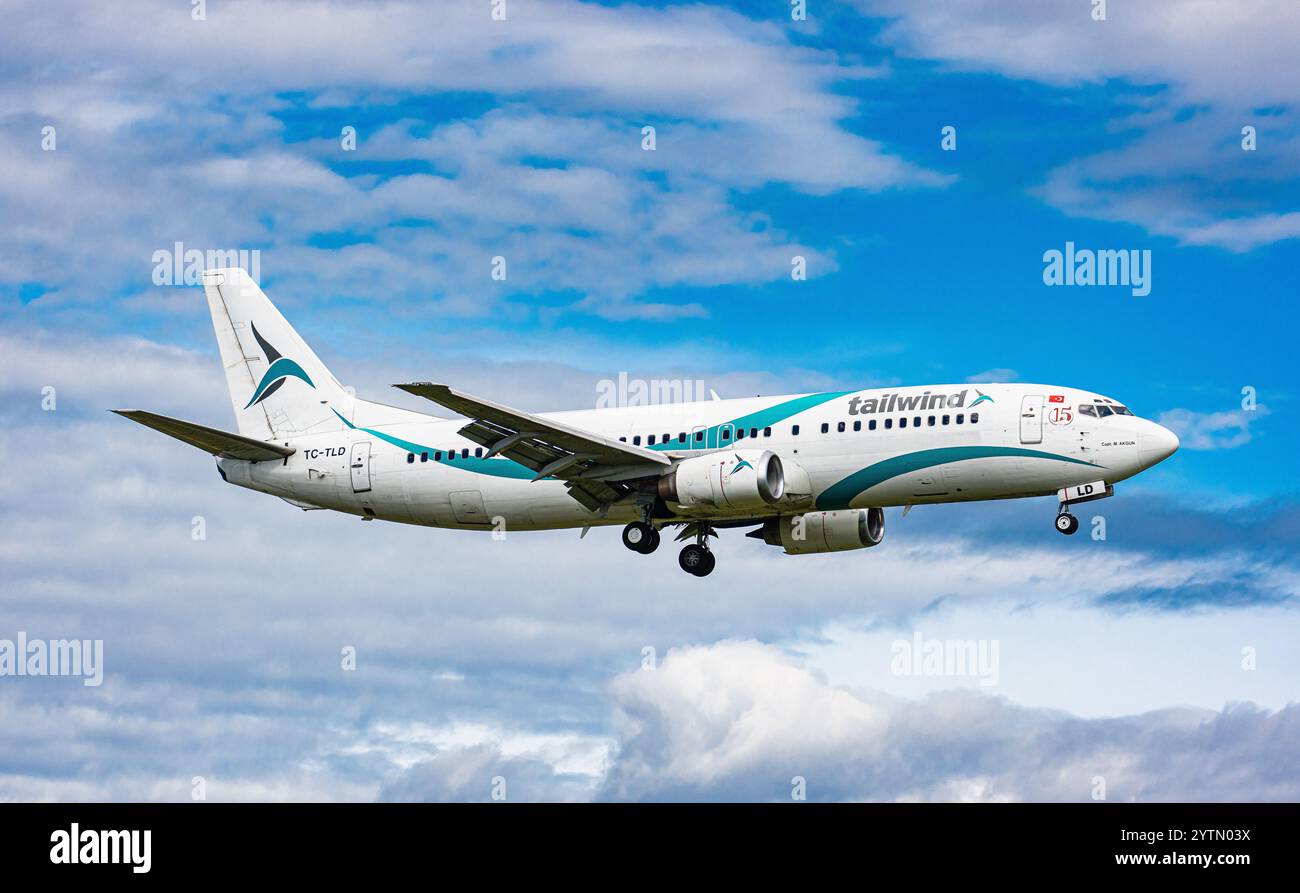 Zurich, Switzerland, 7th Oct 2024: A Boeing 737-4Q8 from Tailwind ...