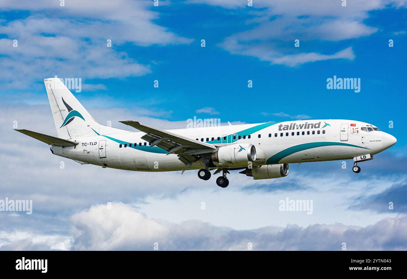 Zurich, Switzerland, 7th Oct 2024: A Boeing 737-4Q8 from Tailwind ...