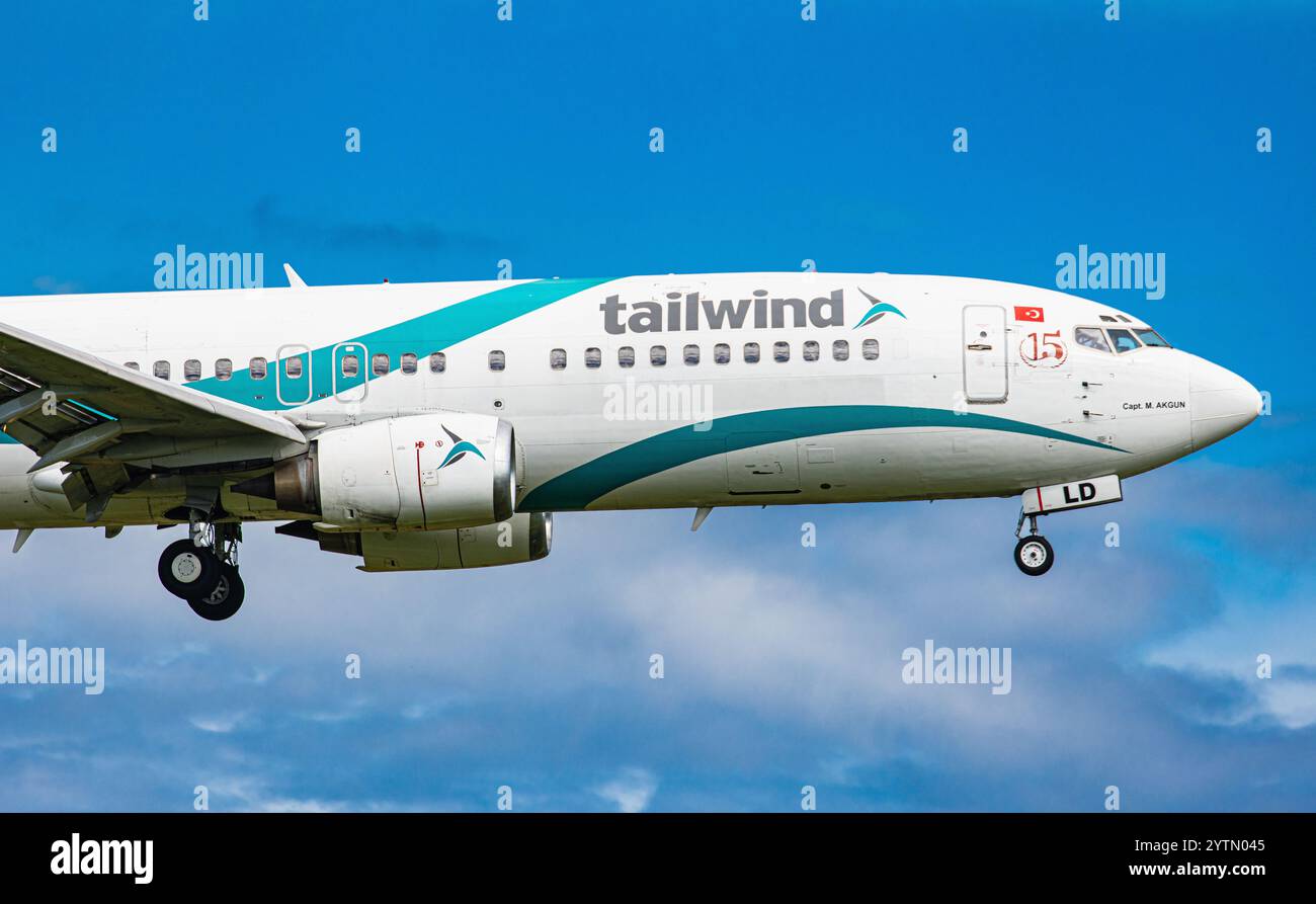 Zurich, Switzerland, 7th Oct 2024: A Boeing 737-4Q8 from Tailwind ...
