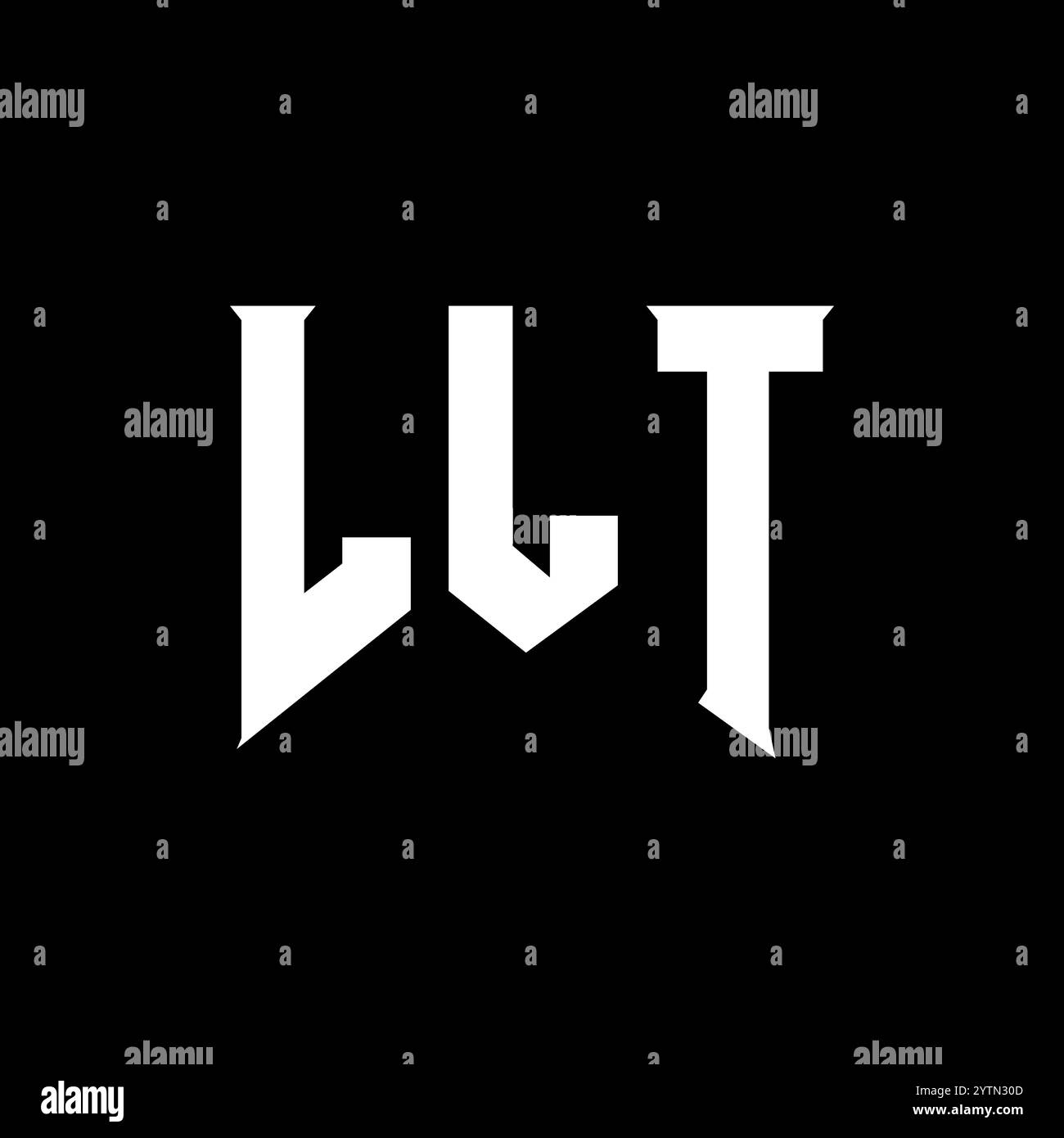 LLT letter logo design for technology company. LLT logo design black ...