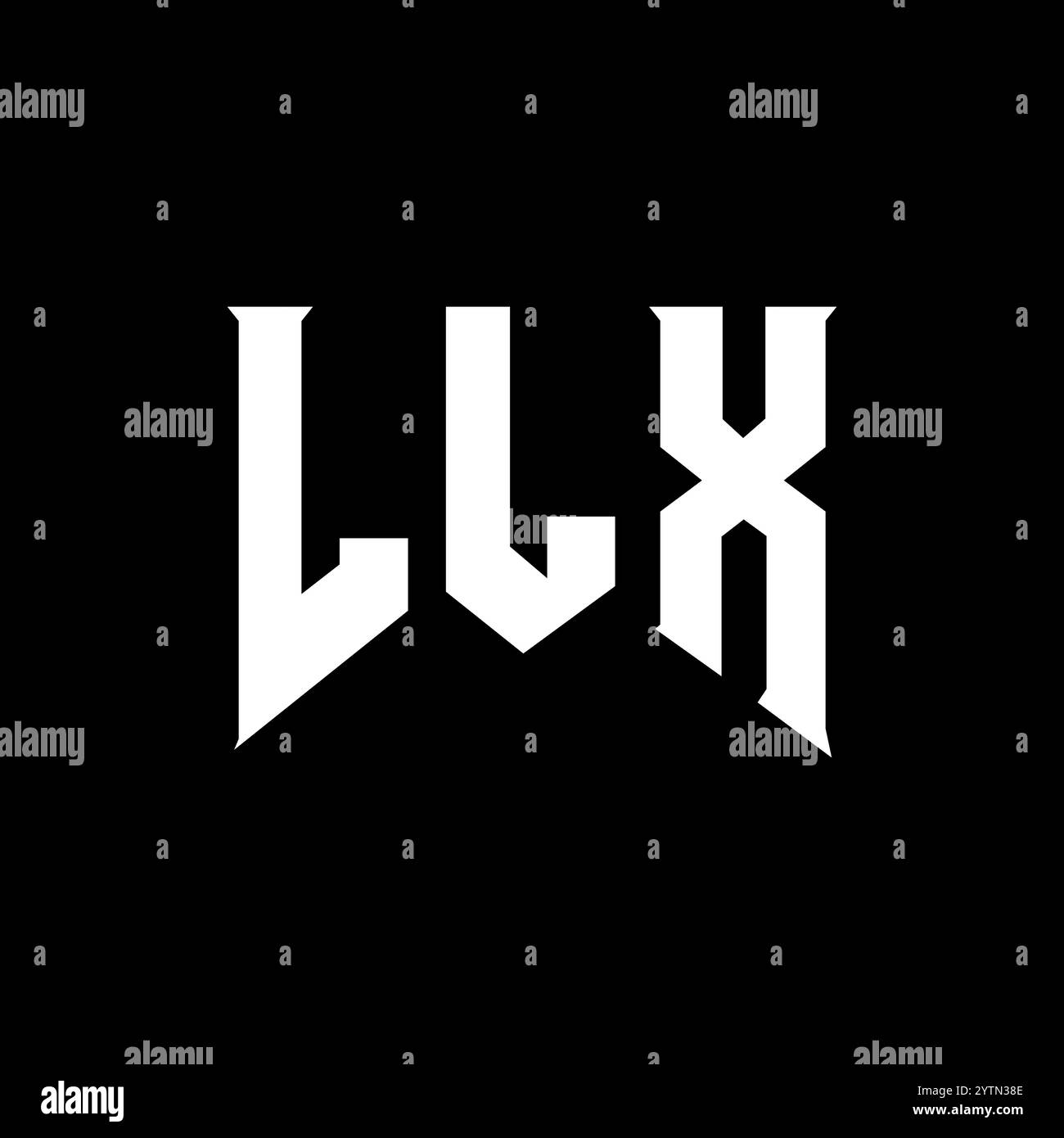 Llx logo design hi-res stock photography and images - Alamy