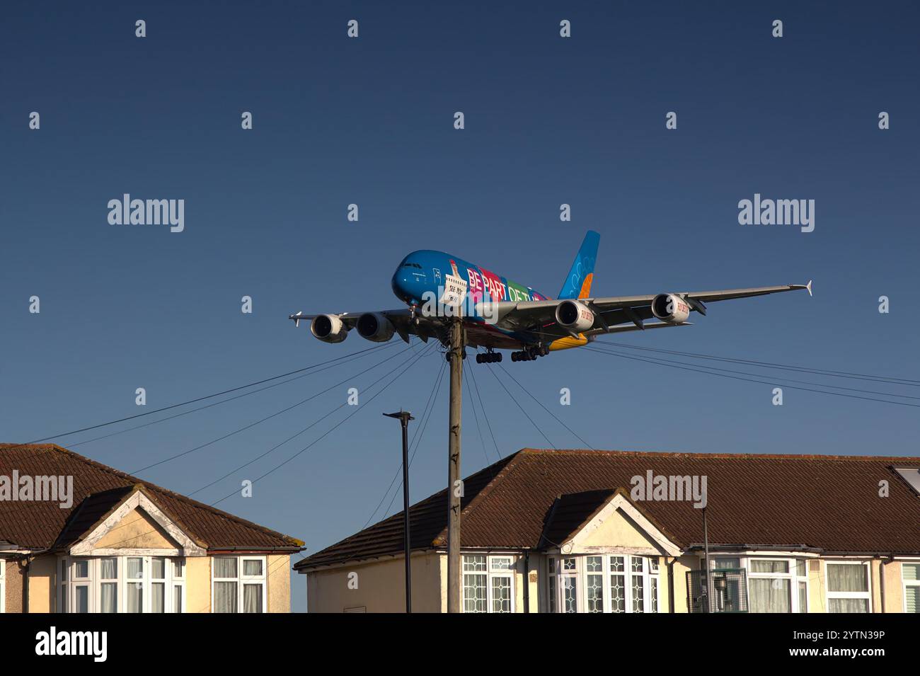 Emirates Airbus A380-861 A6-EES from Dubai DXB with Destination Dubai ...