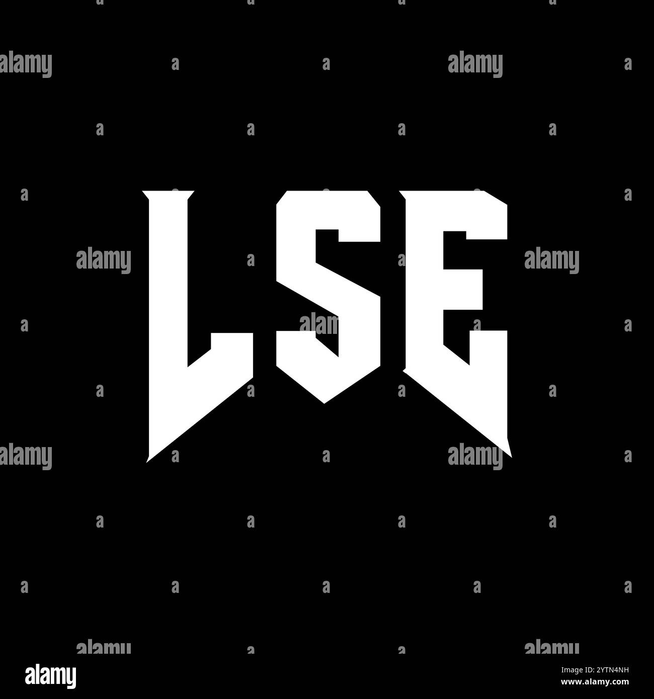 LSE letter logo design for technology company. LSE logo design black ...