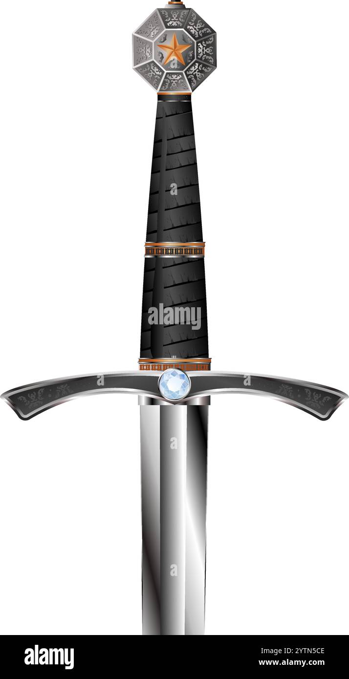 sword vector illustration Stock Vector Image & Art - Alamy