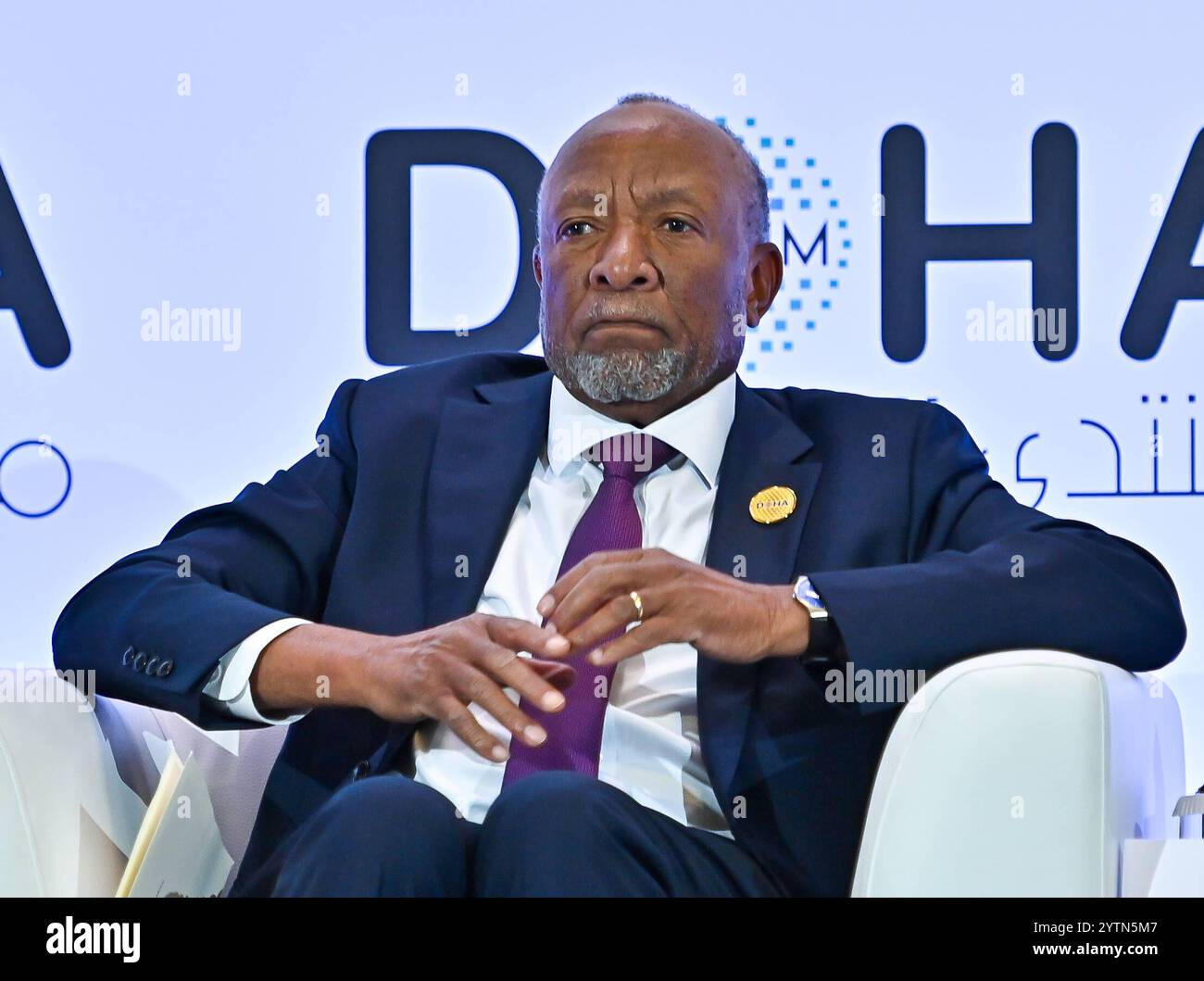 DOHA FORUM 2024 Nangolo Mbumba, President of Namibia takes part in a ...