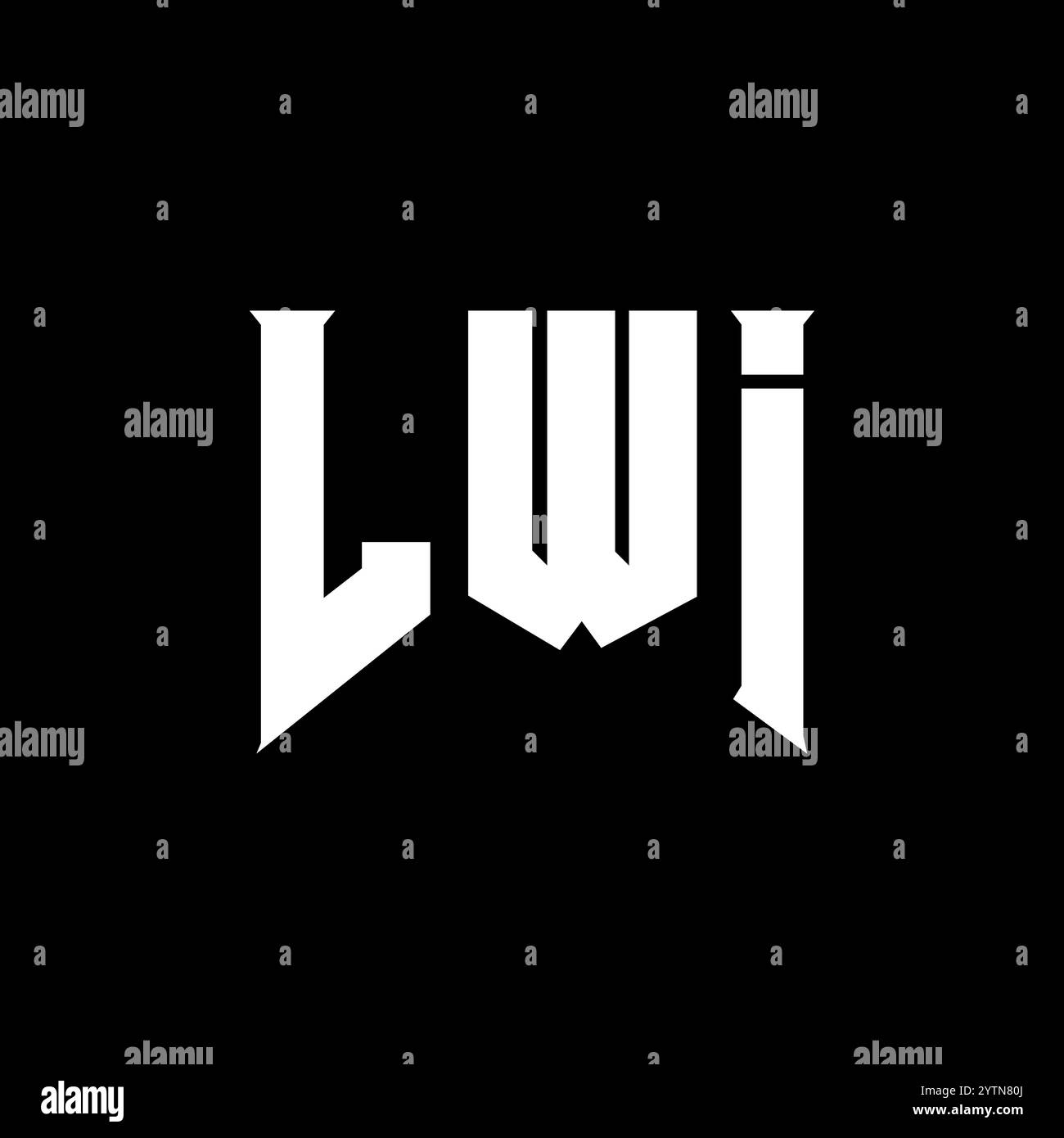 Lwi minimalist logo hi-res stock photography and images - Alamy