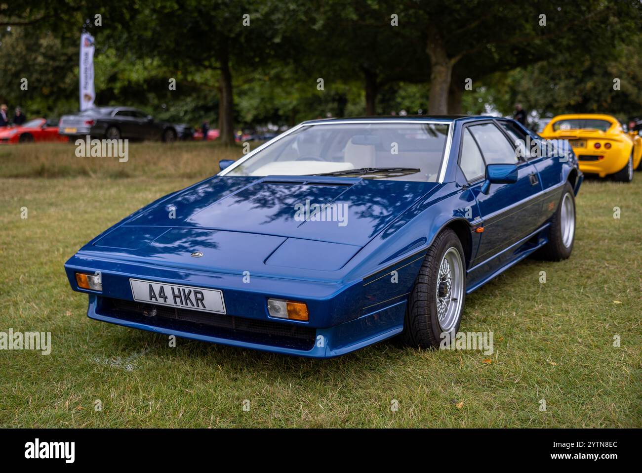 1987 Lotus Turbo Esprit, on display at the Salon Privé Concours d ...