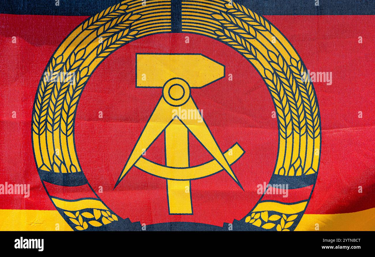 Hüntwangen, Switzerland, 24th Aug 2024: The flag of the German ...