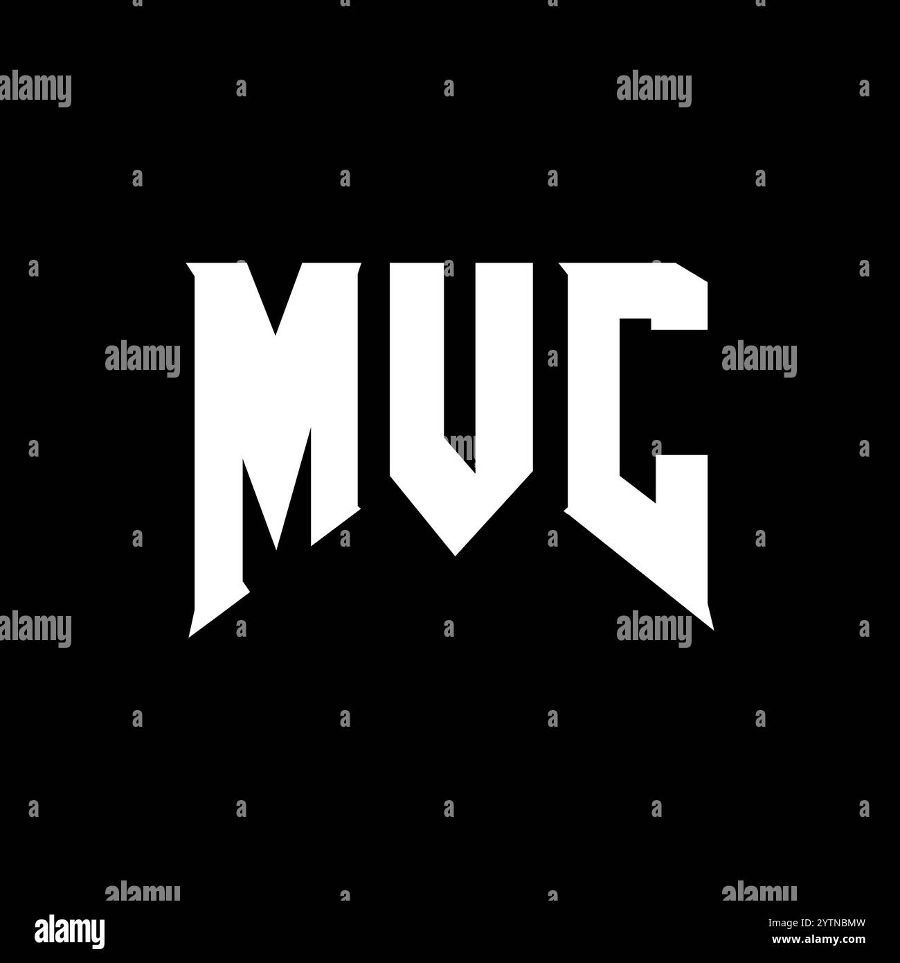 MVC letter logo design for technology company. MVC logo design black ...
