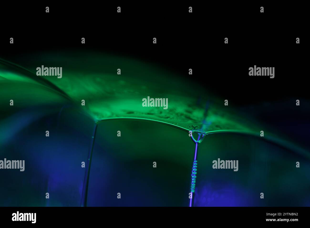 Green and purple fluid panels, liquid abstraction, colour waves, deep ...