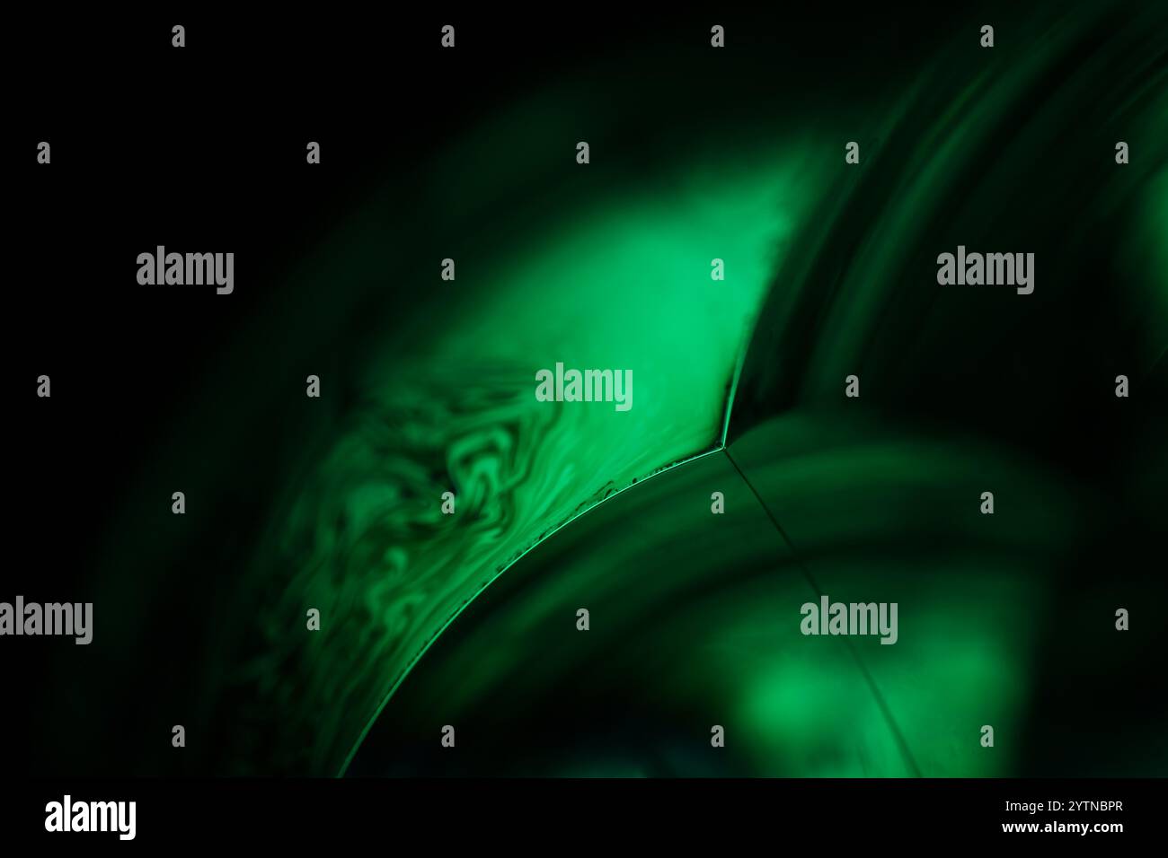 Green fluid panels, liquid abstraction, colour waves, deep dark ...