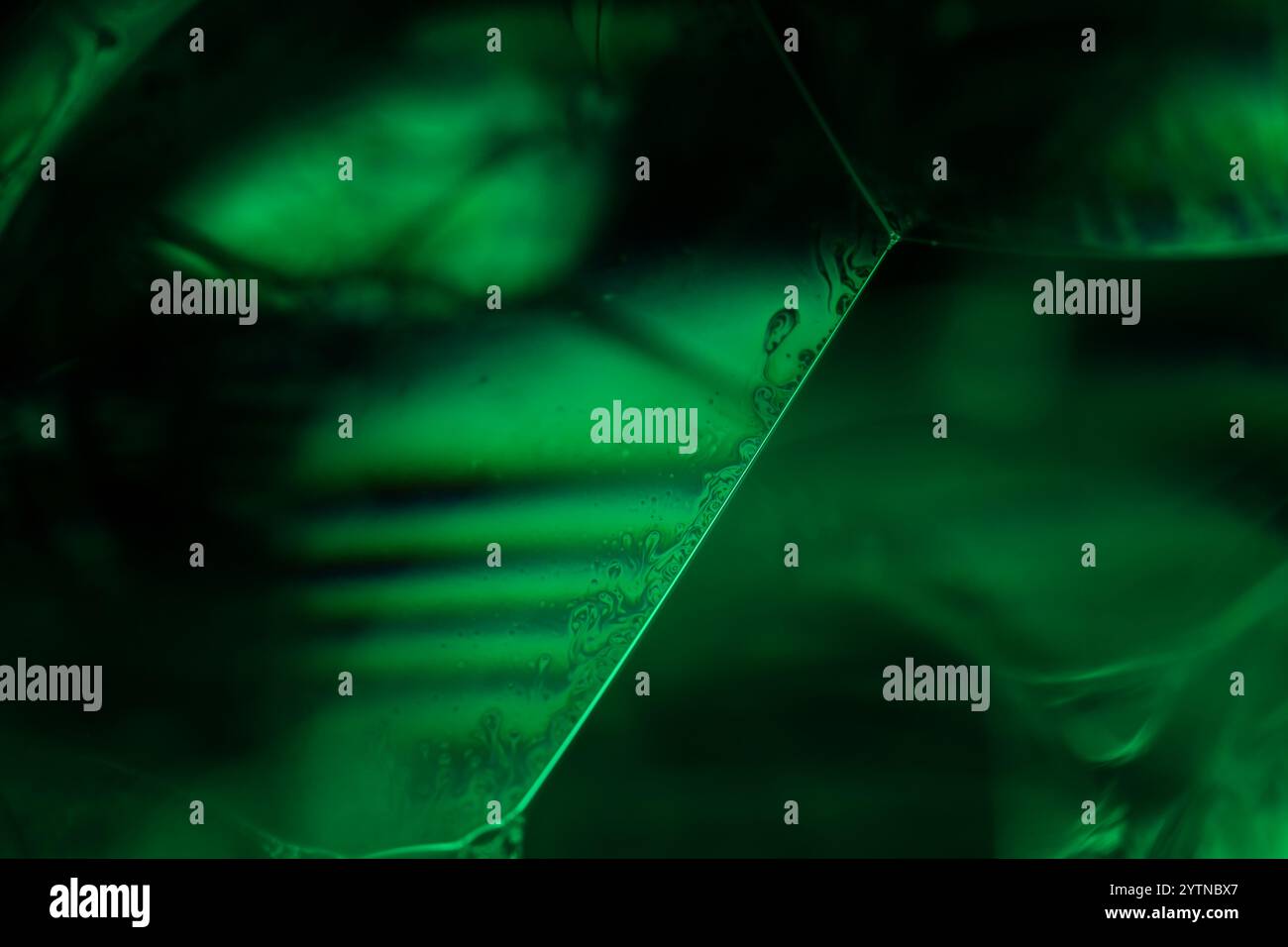 Green fluid panels, liquid abstraction, colour waves, deep dark ...